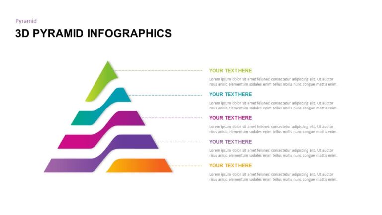 Free 3D Pyramid Infographics PowerPoint Template and Google Slide