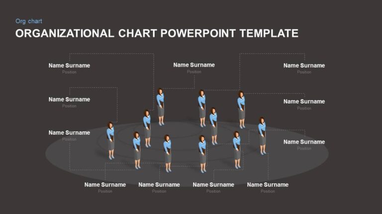 Free Company Organizational Chart for PowerPoint and Google Slides
