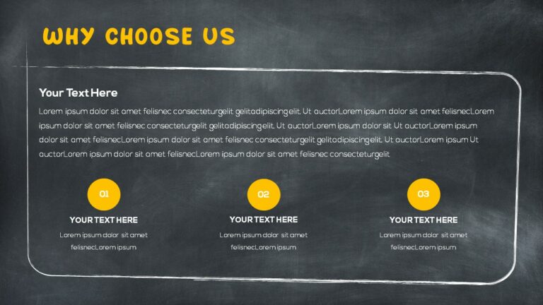 Free Animated Chalkboard Education Deck Google Slides Templates