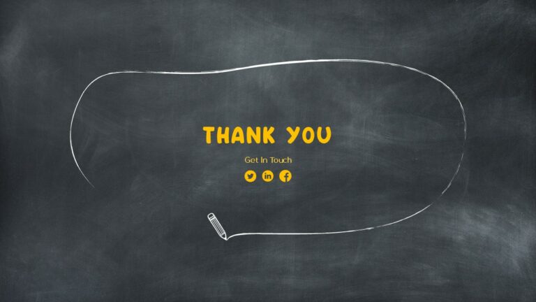 Free Animated Chalkboard Education Deck Google Slides Templates