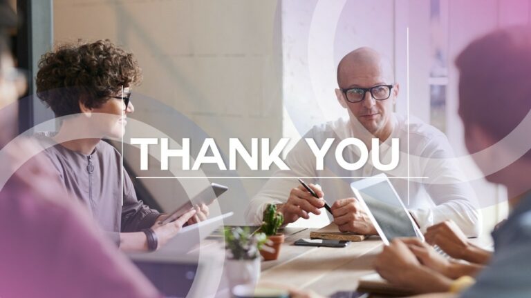 Free Google Thank You Slide & PowerPoint Templates