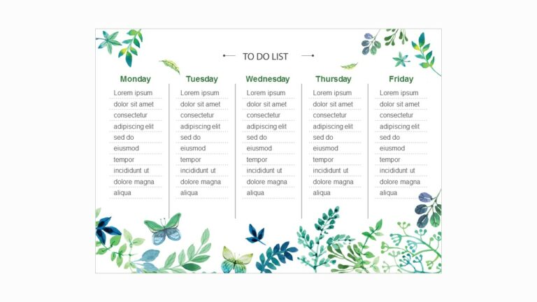 Free Google Slides Chore Chart Templates to Boost Productivity