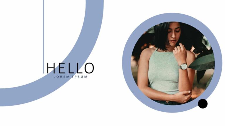 Free Google Welcome Slide and PowerPoint Template