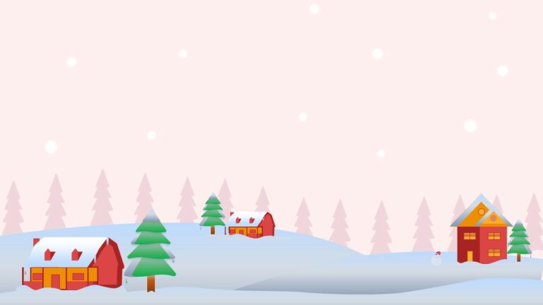 Free Google Slides Christmas Background PowerPoint Template