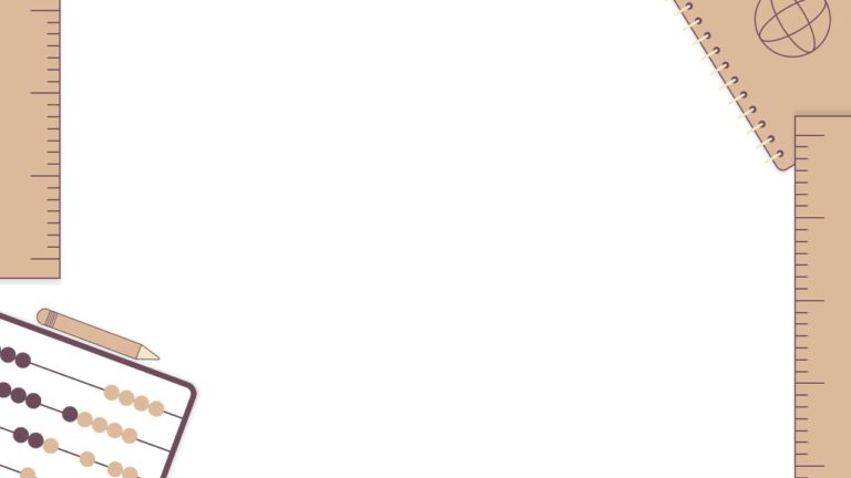 Free Google Slides Maths Background & PowerPoint Template