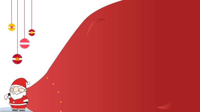 Free Google Slides Christmas Background PowerPoint Template