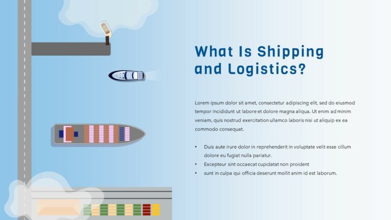 Free Google Slides Shipping and Logistics PowerPoint Template