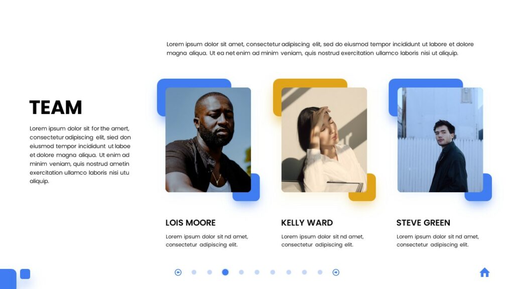Free Google Slides Interactive Business Template PowerPoint