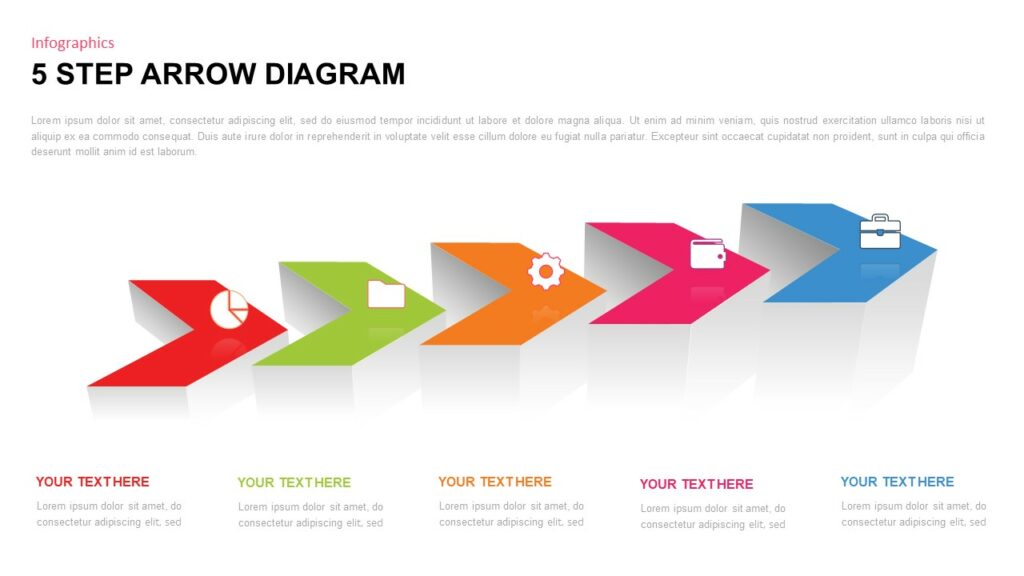 Free Google Slides Arrow Shapes PowerPoint Template