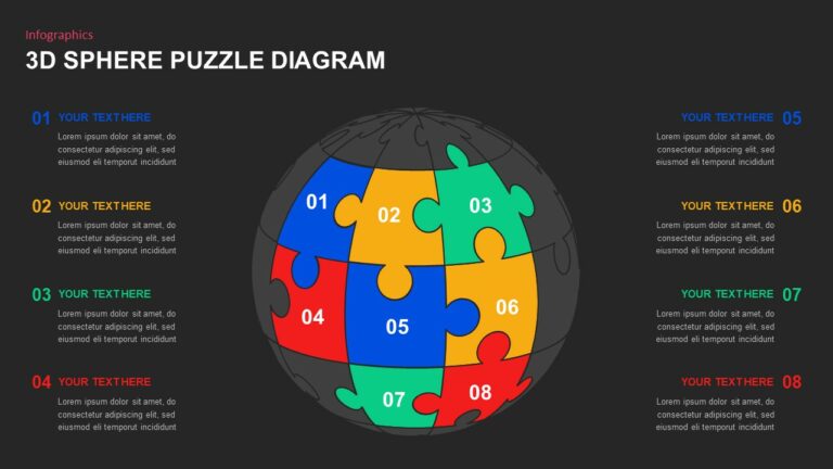 Free Google Slides Puzzle Shapes PowerPoint Template
