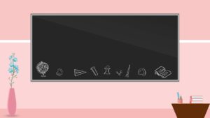 Free Google Slides Virtual Classroom Background PowerPoint Template