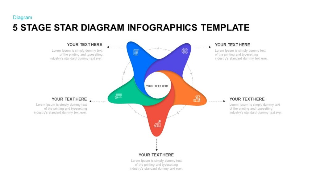 Free Google Slides Business Process Diagram PowerPoint Template