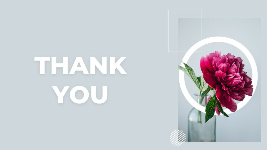 Free Creative Thank You Google Slides and PowerPoint Template