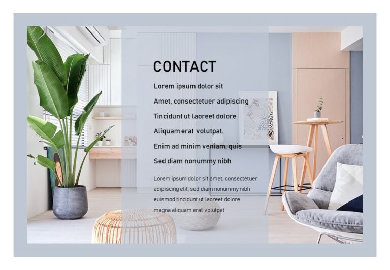 Free Google Slides Interior Design Presentation Template PowerPoint
