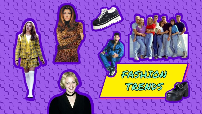 Free 90s Theme PowerPoint Template and Google Slides theme