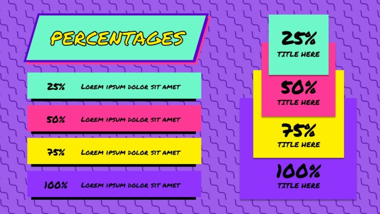 Free 90s Theme PowerPoint Template and Google Slides theme