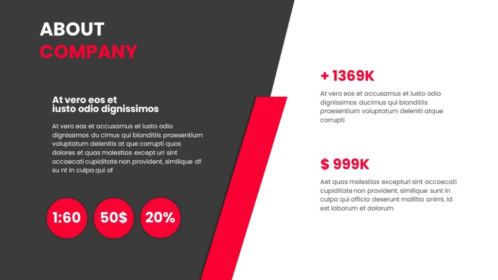 Free Company Profile Template PowerPoint & Google Slides