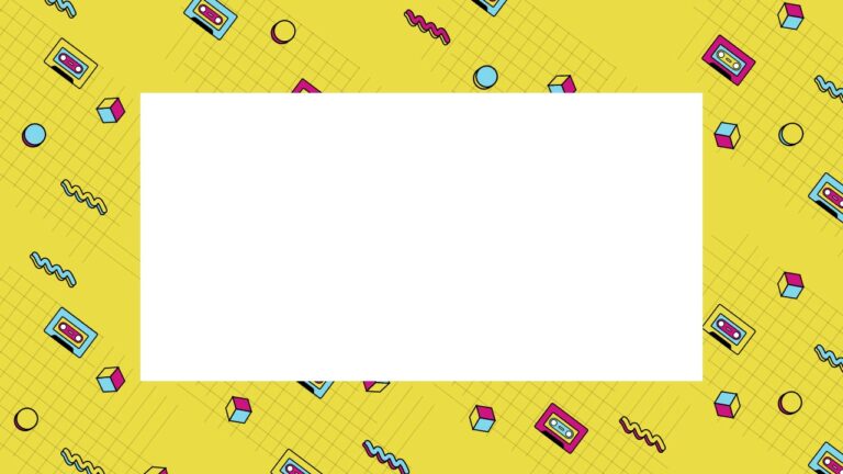 Free 90s Background PowerPoint Template and Google Slides