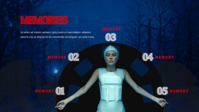 Free Stranger Things PowerPoint Template and Google Slides