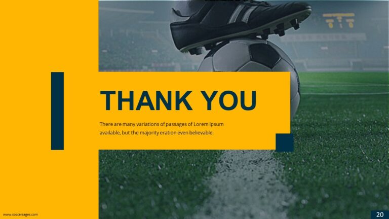 Free Football Template PowerPoint and Google Slides