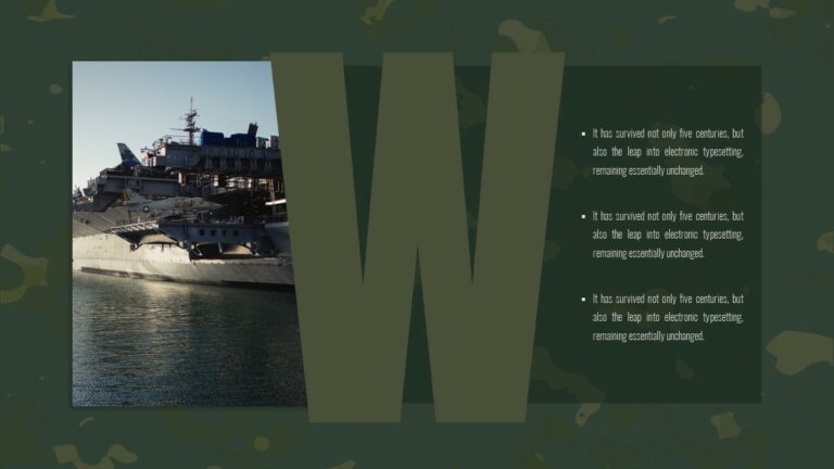 Free Army PowerPoint Template and Google Slides