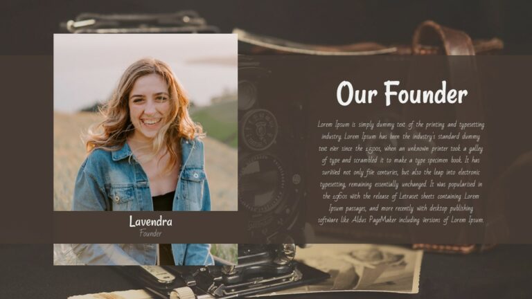 Free Google Slides Vintage Theme PowerPoint Template