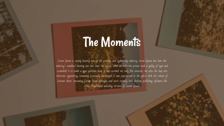 Free Google Slides Vintage Theme PowerPoint Template