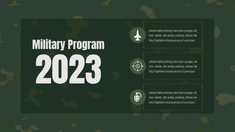Free Army PowerPoint Template and Google Slides