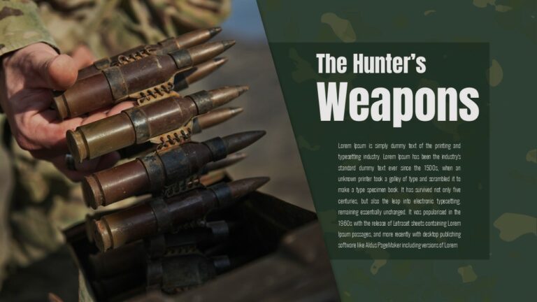 Free Army PowerPoint Template and Google Slides