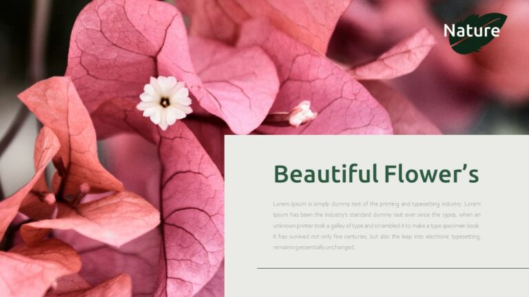 Free Nature PowerPoint Template and Google Slides