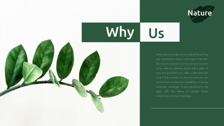 Free Nature PowerPoint Template and Google Slides