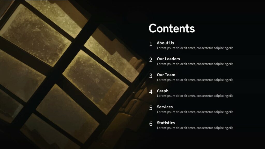 Free The Gray Man Netflix Template PowerPoint and Google Slides