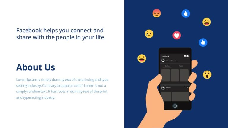 Free Animated Facebook Theme Template