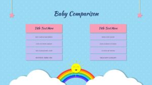 Free Baby Shower Theme Template PowerPoint and Google Slides