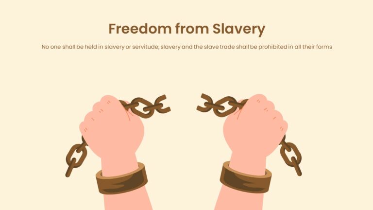 Free Human Rights PPT Template & Google Slides