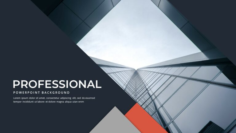 Free Professional Background Template PowerPoint & Google Slides Free Professional Background Template PowerPoint & Google Slides