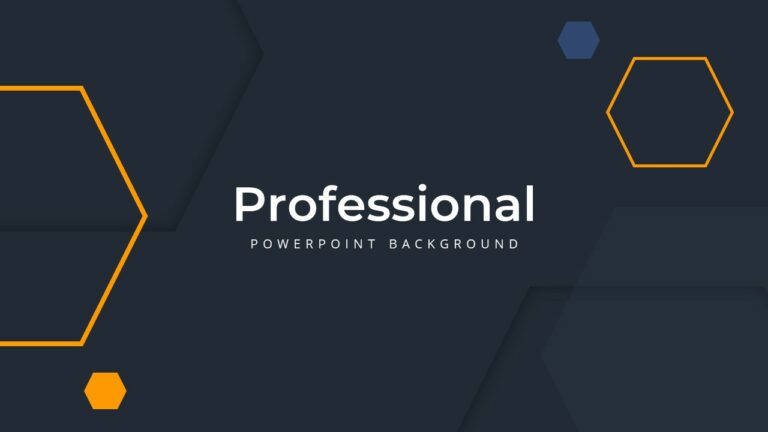 Free Professional Background Template PowerPoint & Google Slides