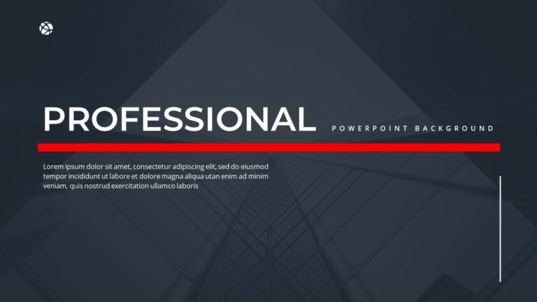 Free Professional Background Template PowerPoint & Google Slides