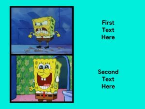 Free Spongebob Meme Template PowerPoint and Google Slides