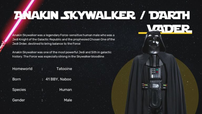 Free Google Slides Star Wars PowerPoint Template