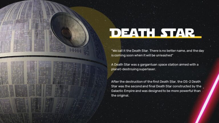 Free Google Slides Star Wars PowerPoint Template