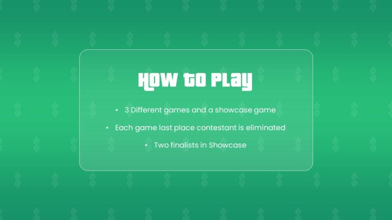 The Price is Right PowerPoint Template & Google Slides