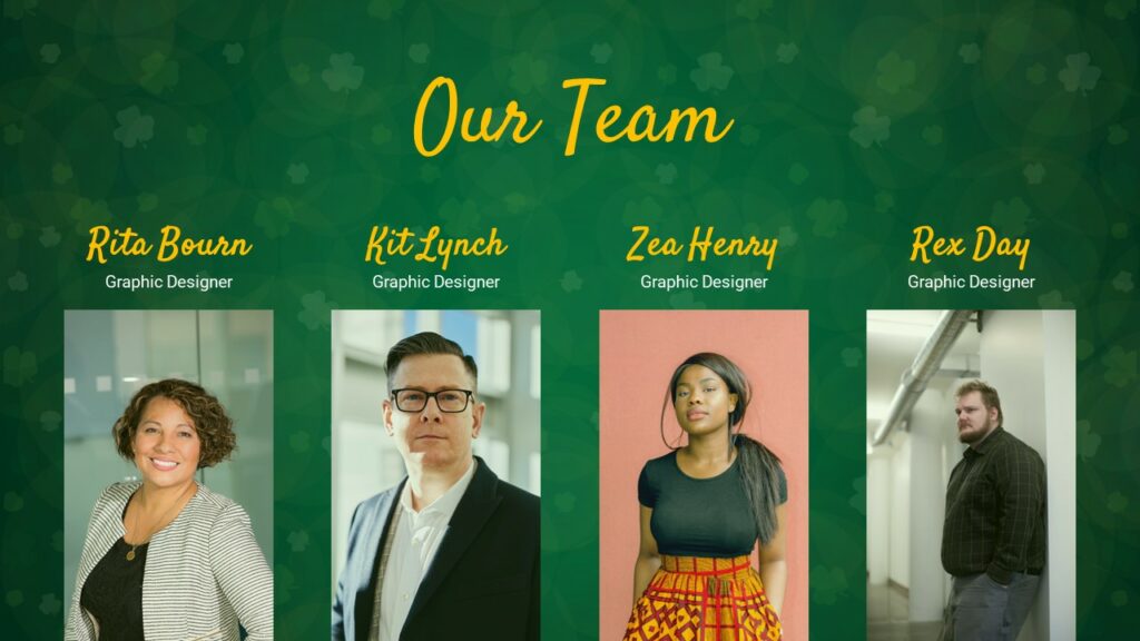 Free Shamrock Template PowerPoint and Google Slides