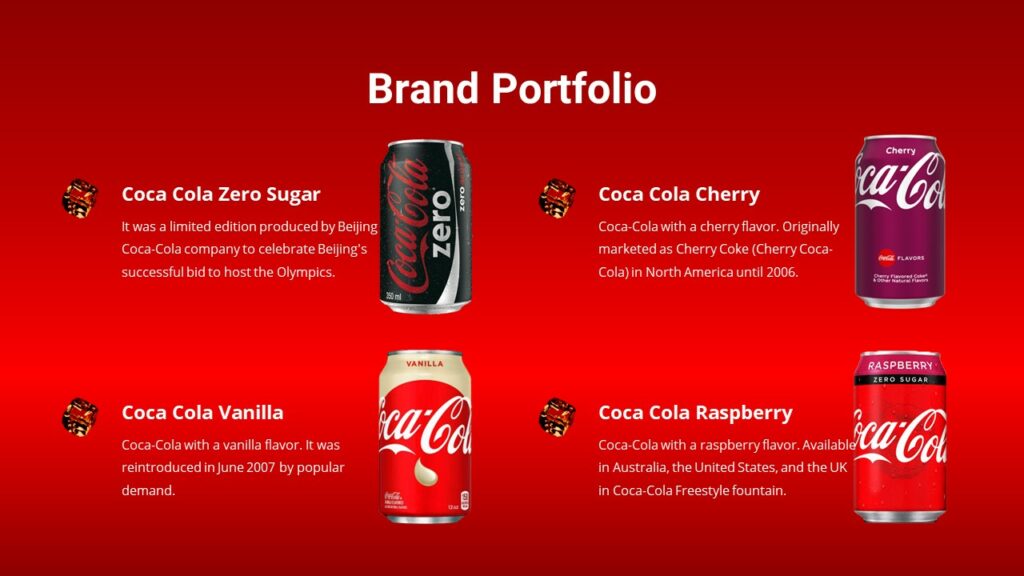 Free Animated Coca Cola PowerPoint Template & Google Slides