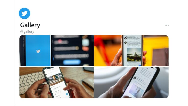 Free Twitter Template PowerPoint & Google Slides