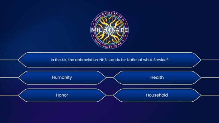 Free Interactive Who Wants to Be a Millionaire Template