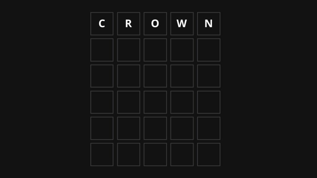 Free Interactive Wordle Game PowerPoint Template