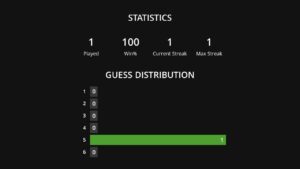 Free Interactive Wordle Game PowerPoint Template