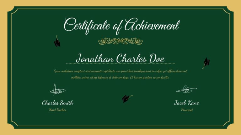 Free Graduation PowerPoint Template & Google Slides Free Graduation PowerPoint Template & Google Slides
