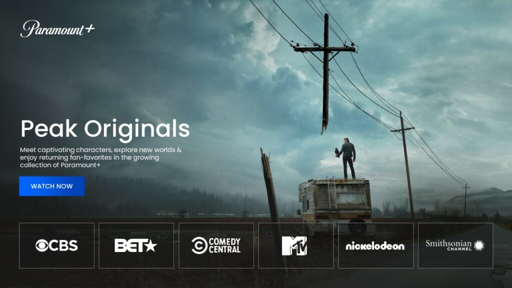 Free Animated Paramount Plus Template & Google Slides